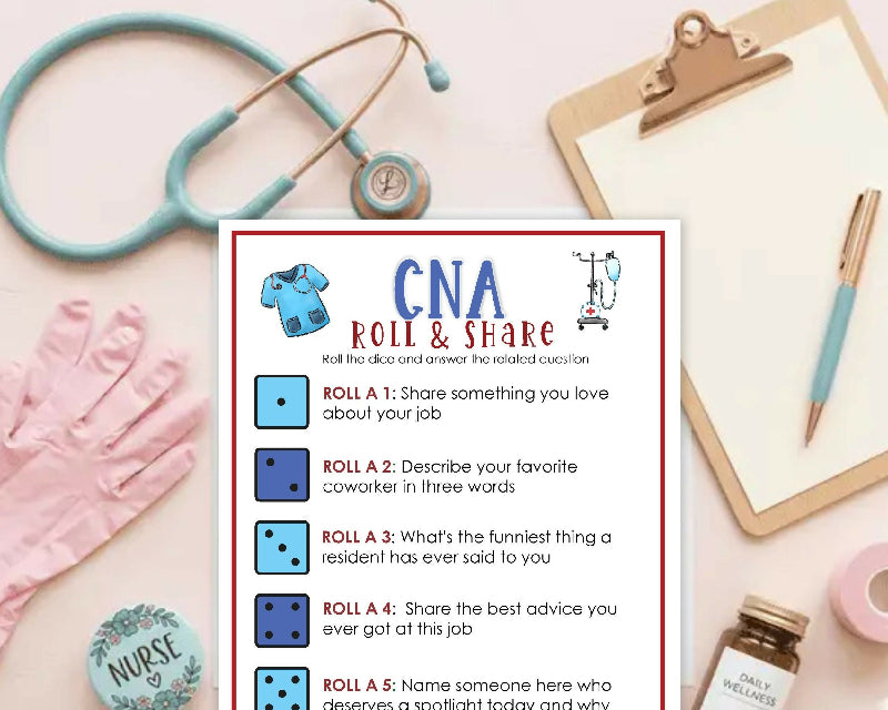 CNA Week Game Bundle for Certified Nursing Assistant Staff Appreciation ...